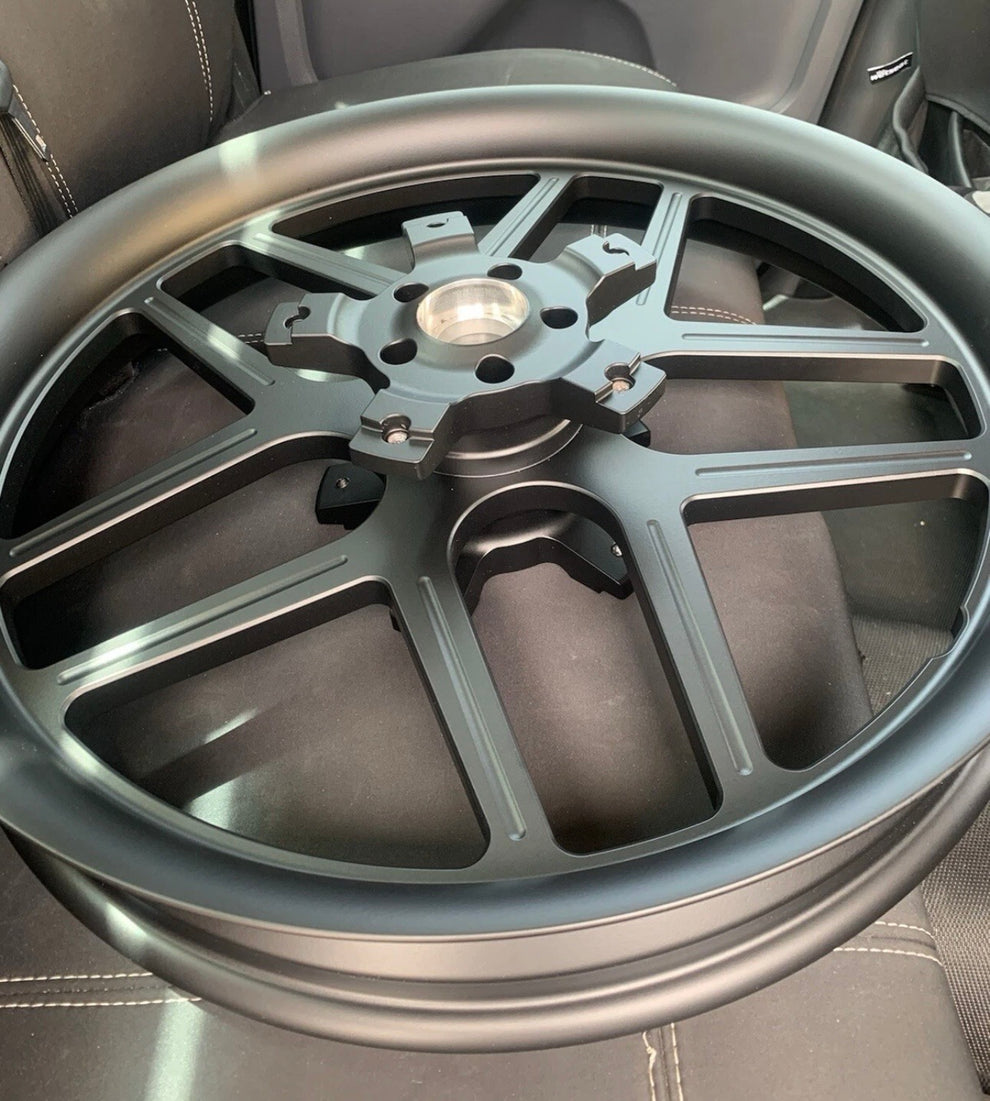 23” NRS or Muscle replica billet wheel – Sinistar Customs